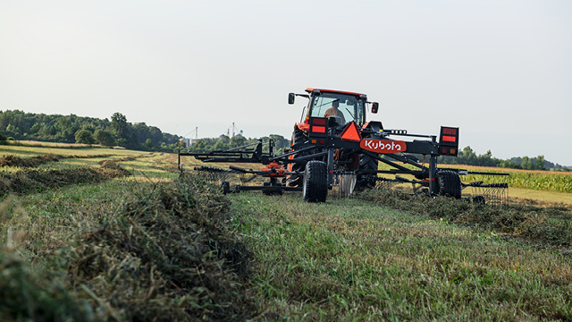 RA2071T EVO Side Delivery Rake | Kubota Canada